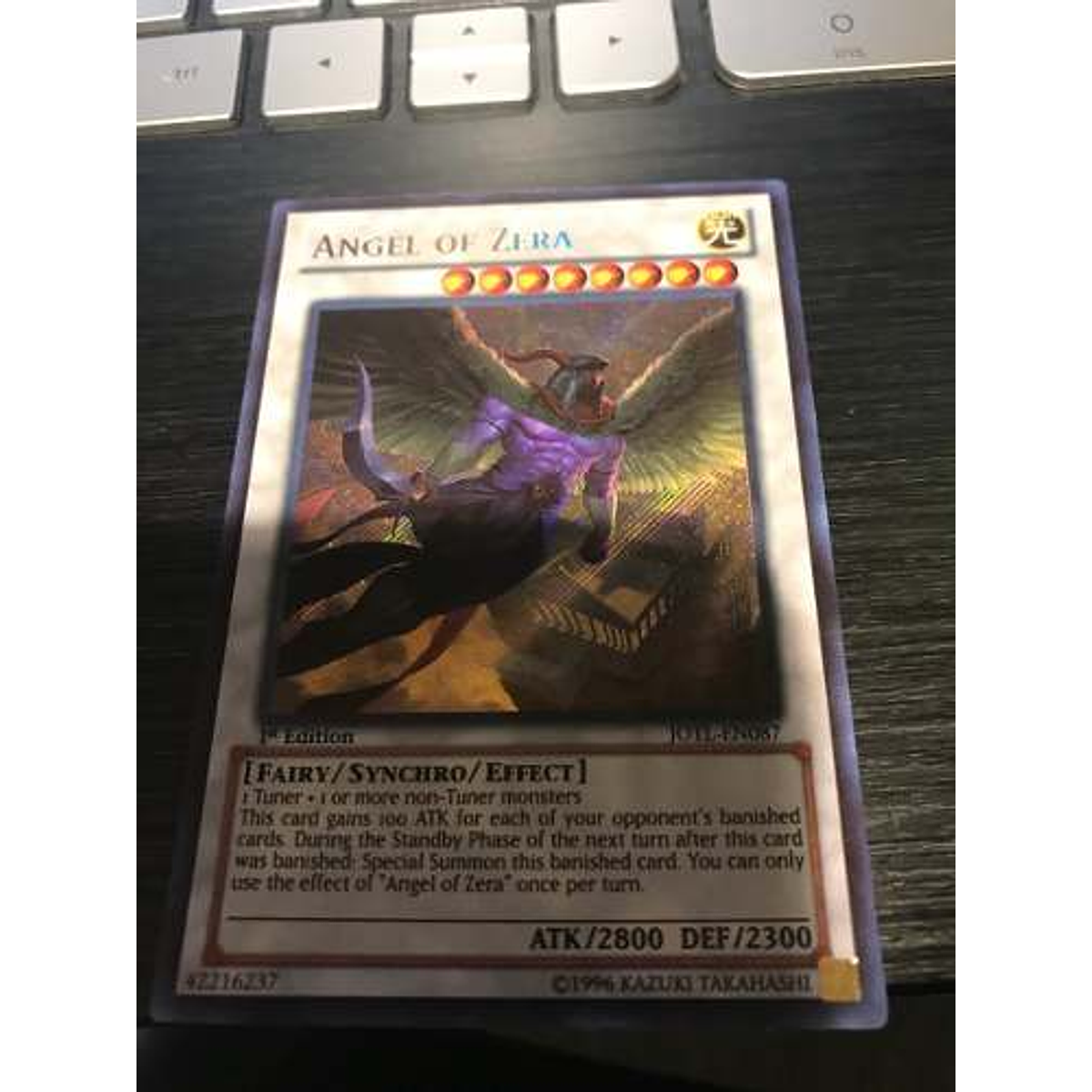 Angel Of Zera - jotl-en087 - Secret Rare 1st Ed...