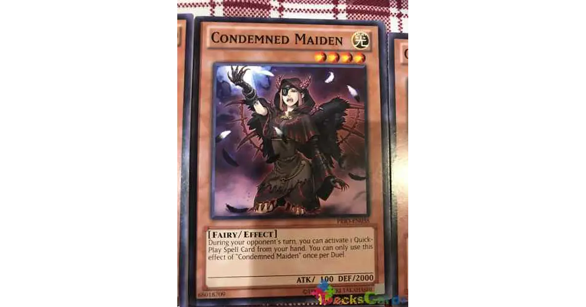Condemned Maiden - prio-en038 - Common Unlimited