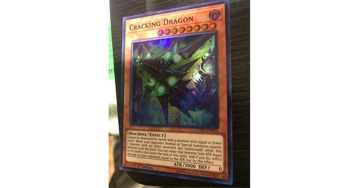 Cracking Dragon - cotd-en014 - Super Rare 1st E...
