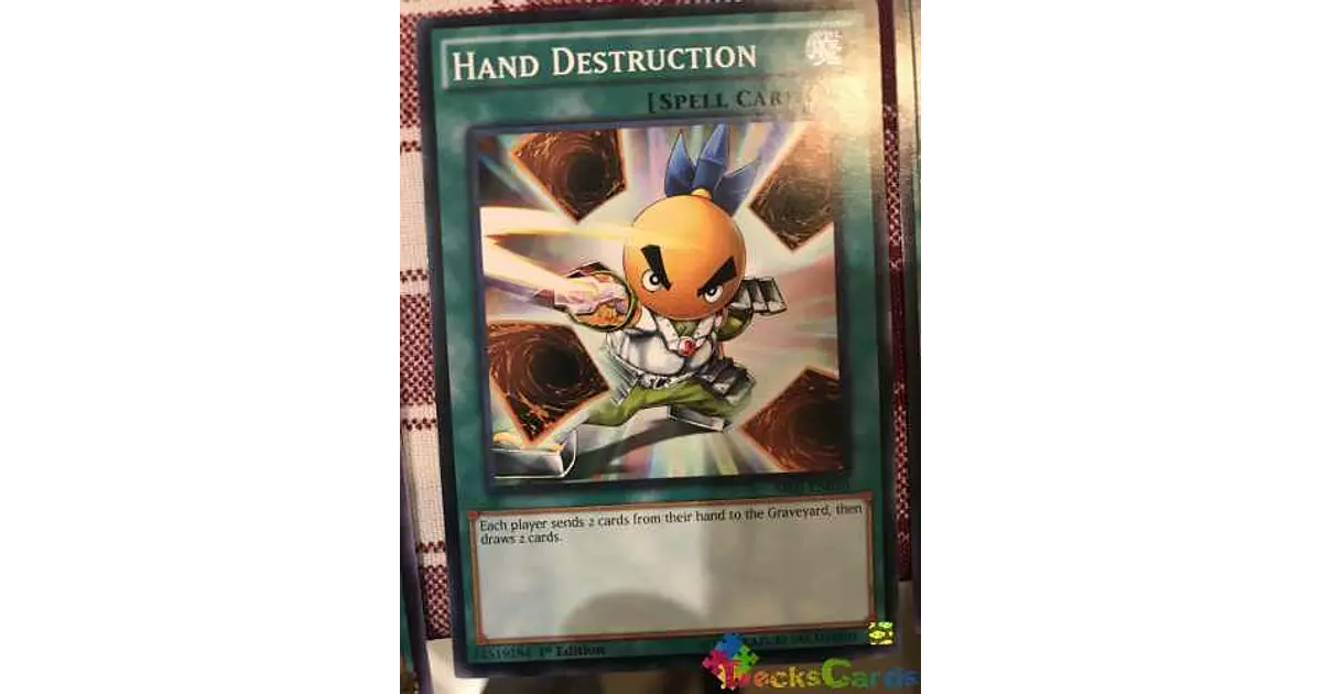 Hand Destruction - sr02-en030 - Common 1st Edition