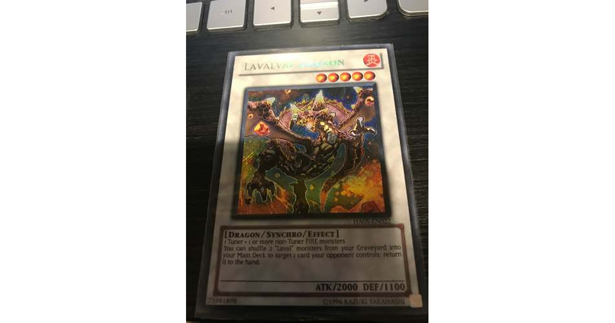 Lavalval Dragon - ha05-en022 - Secret Rare 1st ...