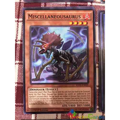 Miscellaneousaurus - rate-en028 - Common 1st Edition