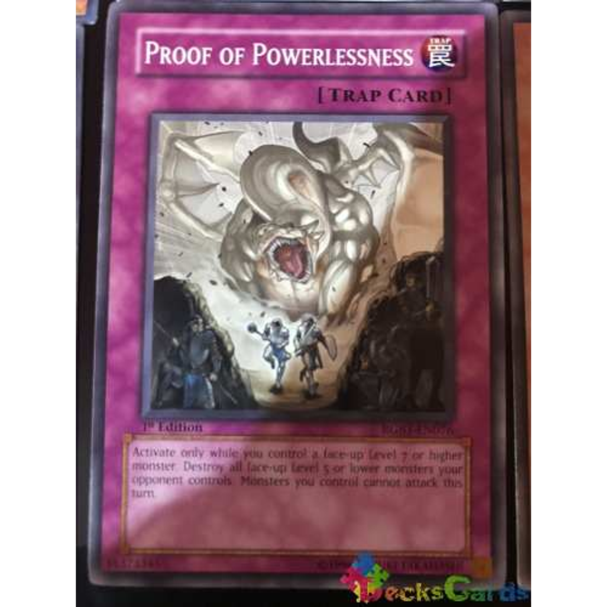 Proof Of Powerlessness - rgbt-en076 - Common 1s...