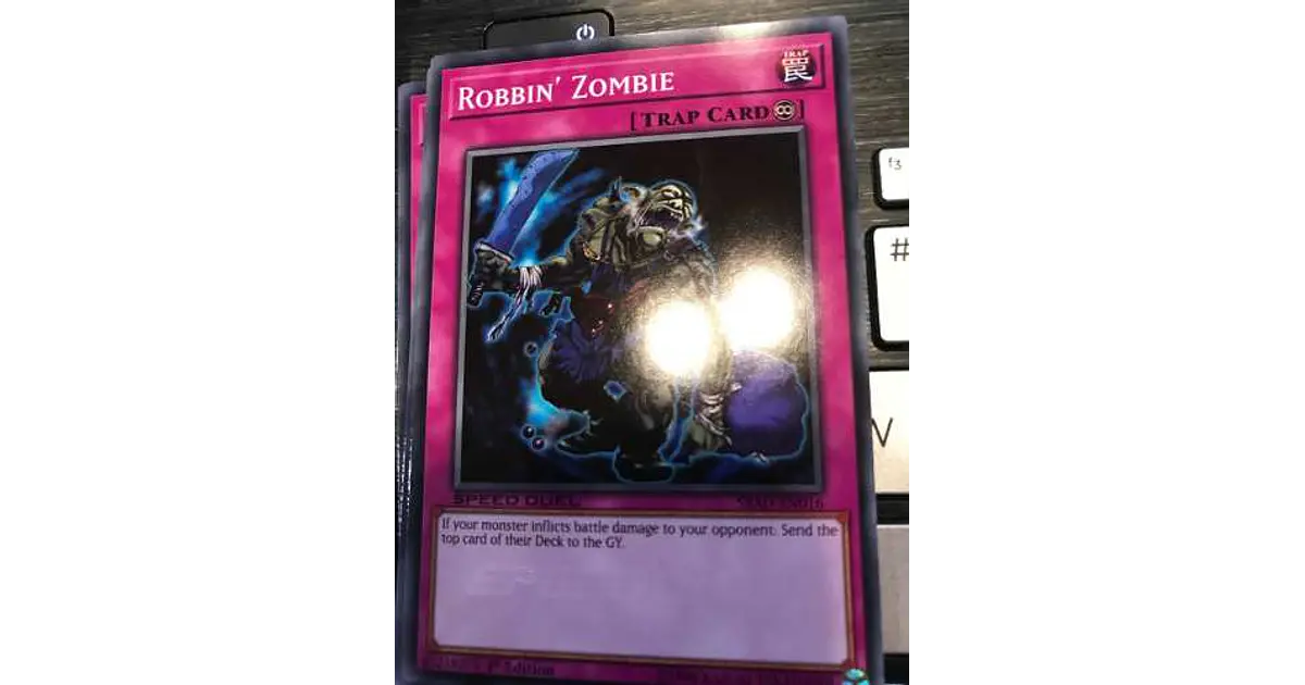 Robbin' Zombie - sbad-en016 - Common 1st Edition