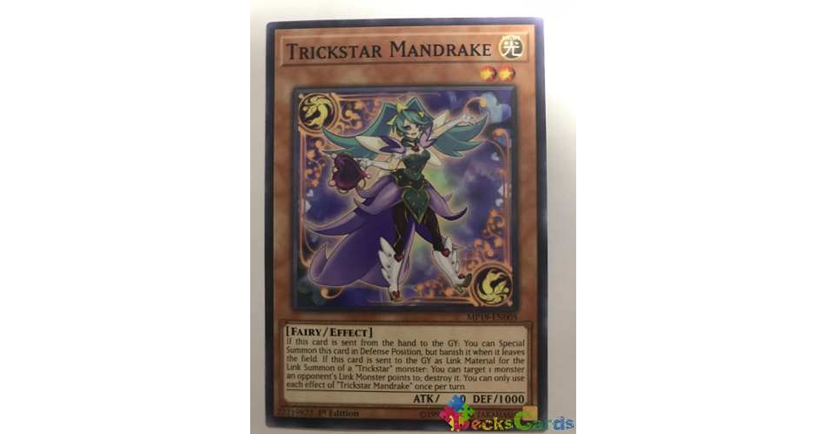 Trickstar Mandrake - mp19-en005 - Common 1st Ed...