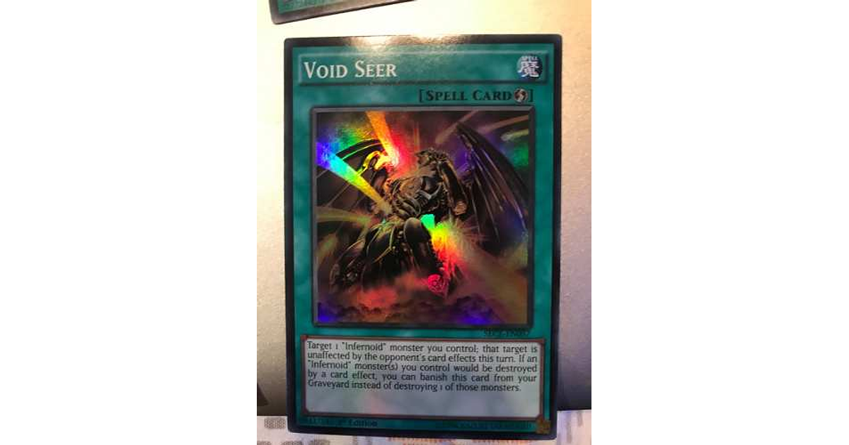 Void Seer - sece-en057 - Super Rare 1st Edition