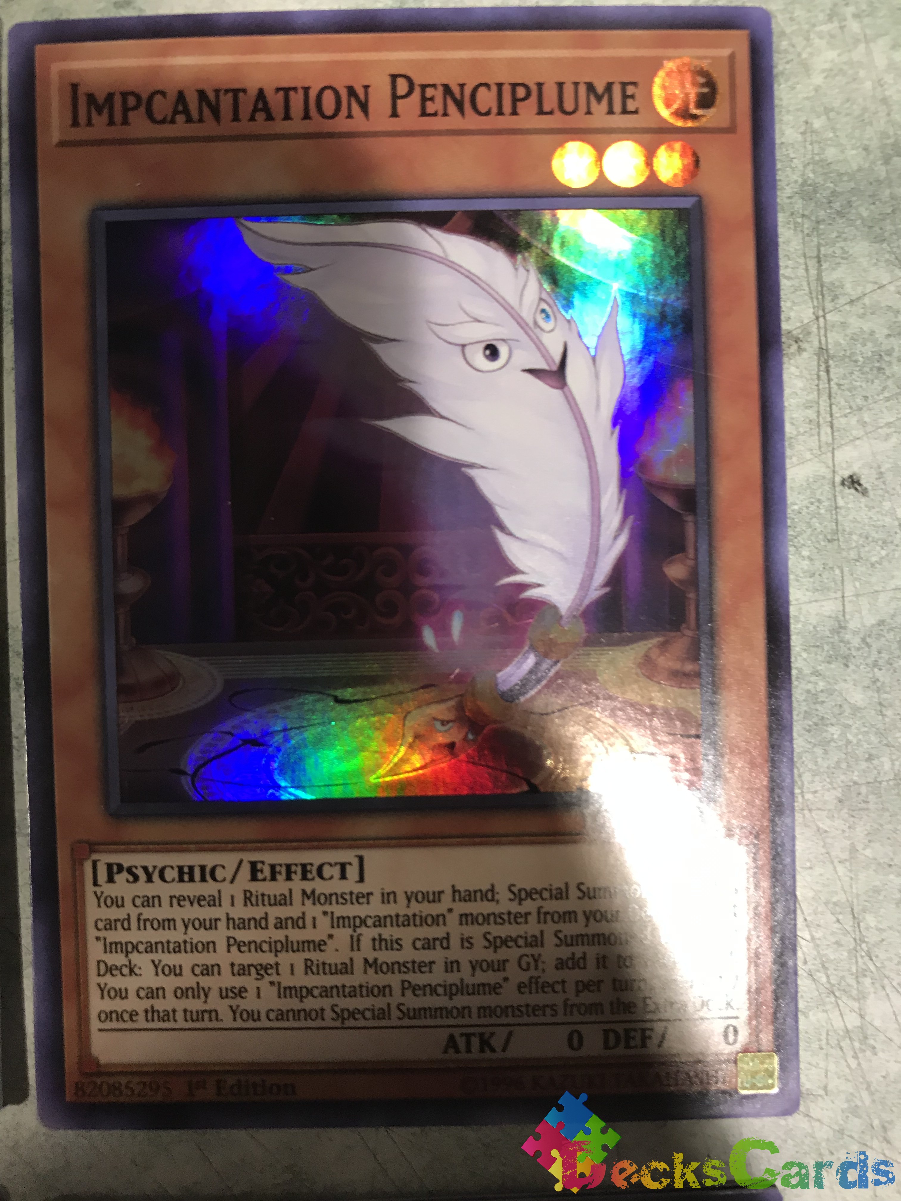 Impcantation Penciplume - MP19-EN171 - Super Rare 1st Edi...