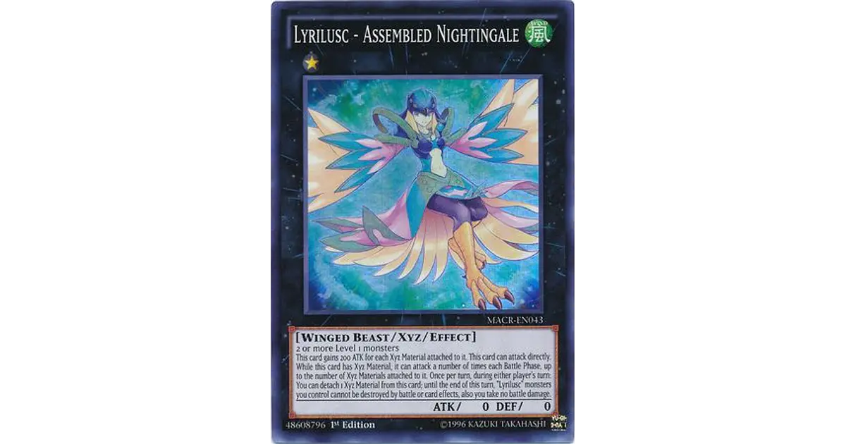 Lyrilusc - Assembled Nightingale - MACR-EN043 - Super Rar...