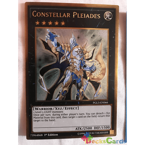 Constellar Pleiades - PGL3-EN066 - Gold Rare 1st Edition