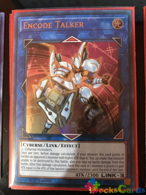 Encode Talker - SDCL-EN041 - Ultra Rare 1st Edition