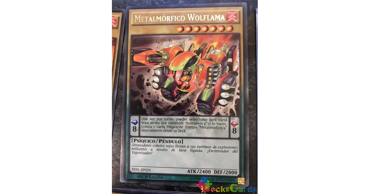 Metalfoes Volflame - TDIL-EN024 - Rare 1st Edition