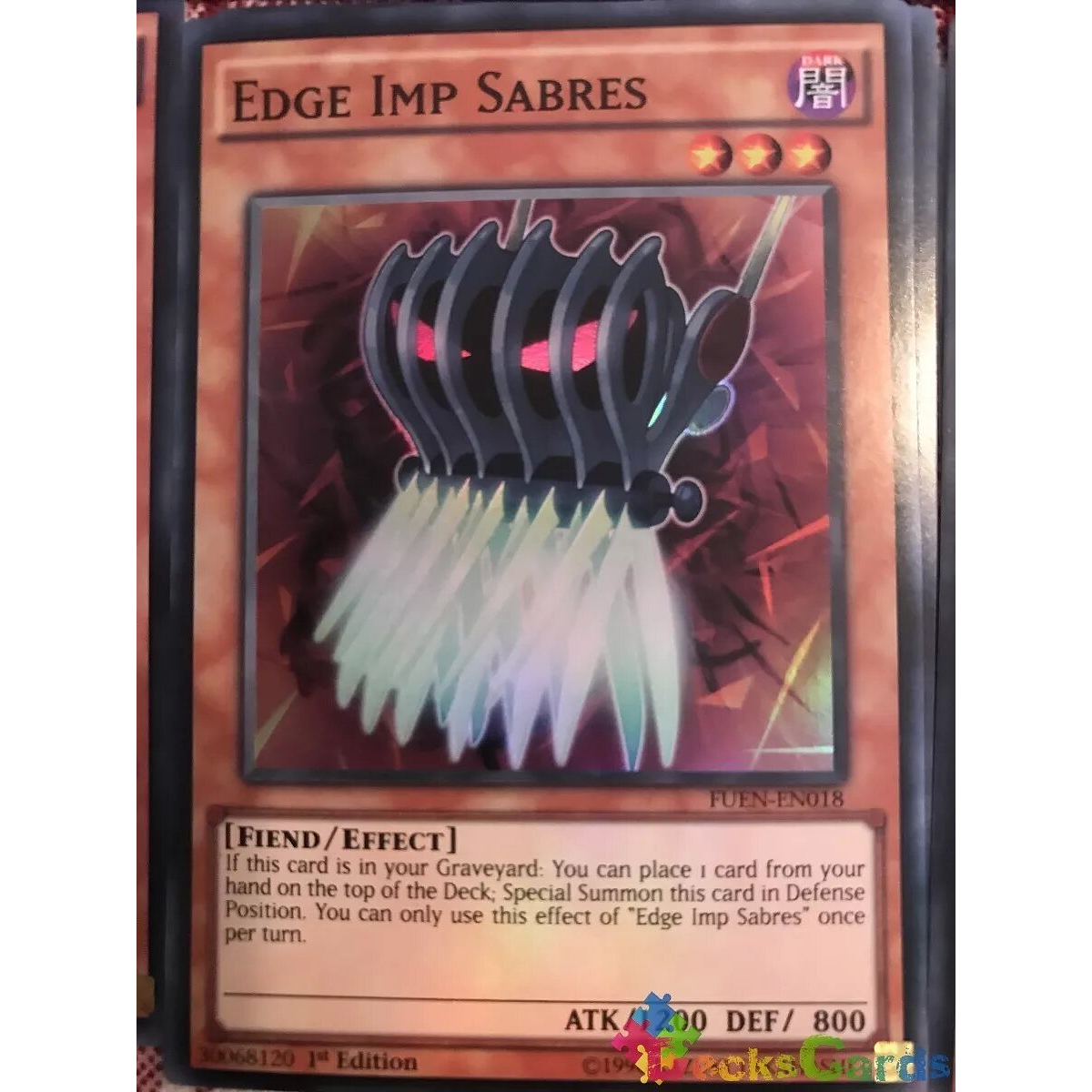 Edge Imp Sabres - FUEN-EN018 - Super Rare 1st Edition