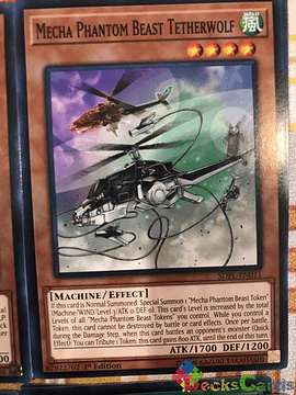 Mecha Phantom Beast Tetherwolf - LTGY-EN022 - Rare Unlimited