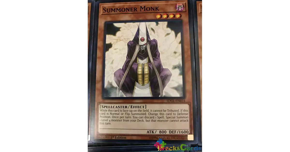 Summoner Monk - SDCL-EN014 - Common 1st Edition