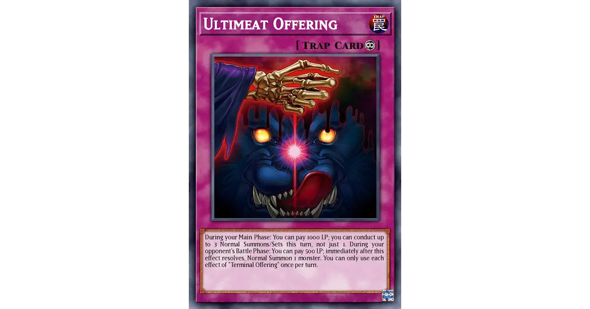 Ultimeat Offering - MP25-EN341 - Common 1st Edition