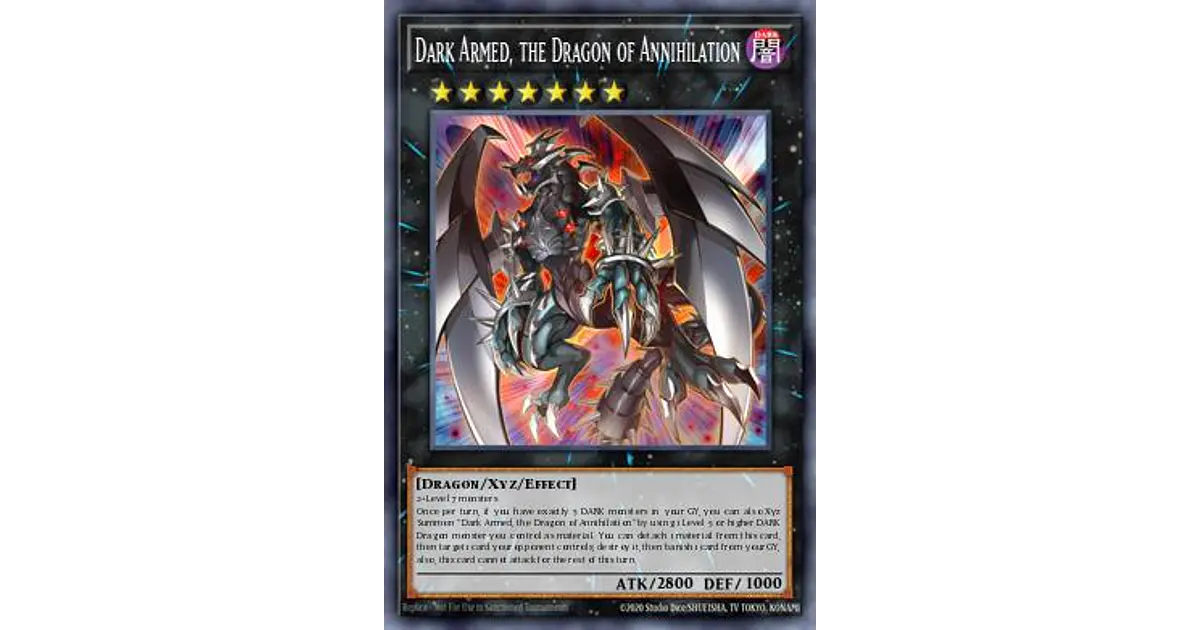 Dark Armed, the Dragon of Annihilation - MP25-EN036 - Sta...