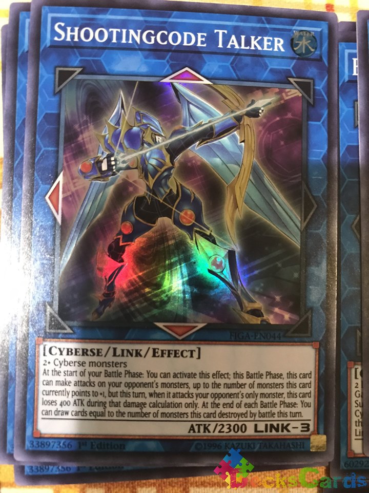 Shootingcode Talker - FIGA-EN044 - Super Rare 1st Edition