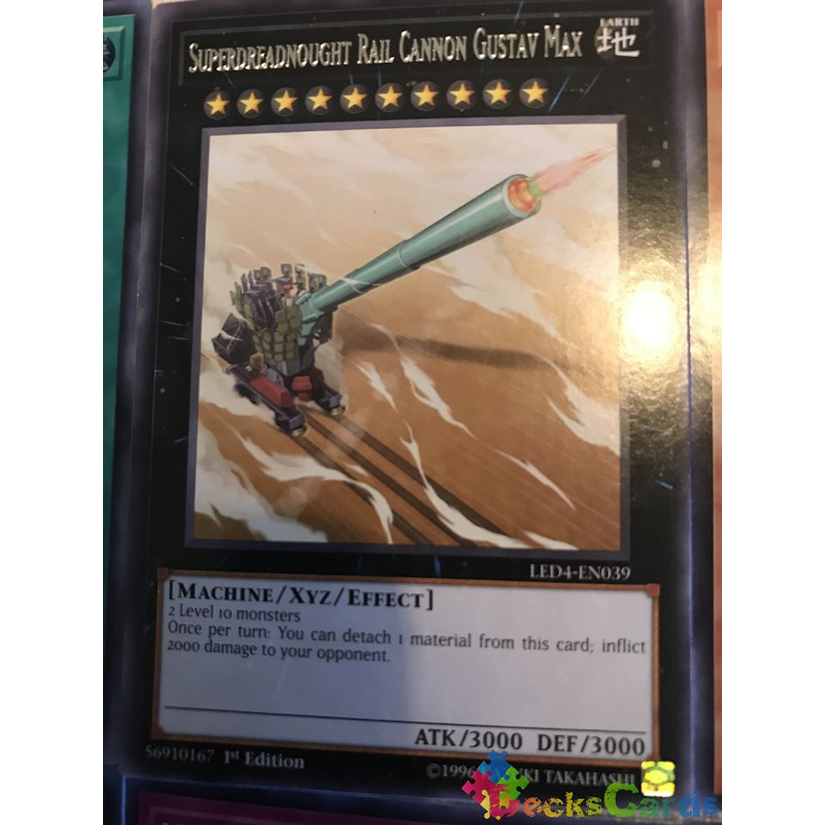 Superdreadnought Rail Cannon Gustav Max - LED4-EN039 - Ra...