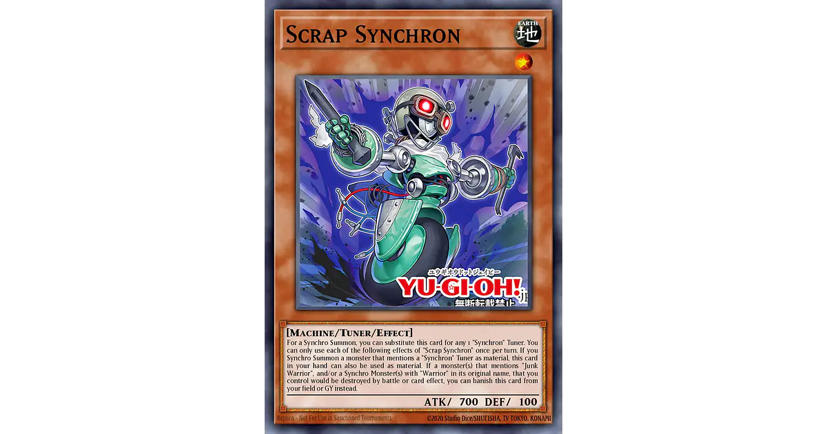Scrap Synchron - L5DD-ENY04 - Ultra Rare 1st Edition