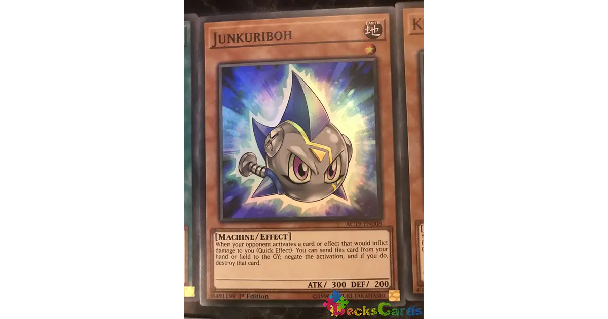 Junkuriboh - AC19-EN008 - Super Rare 1st Edition