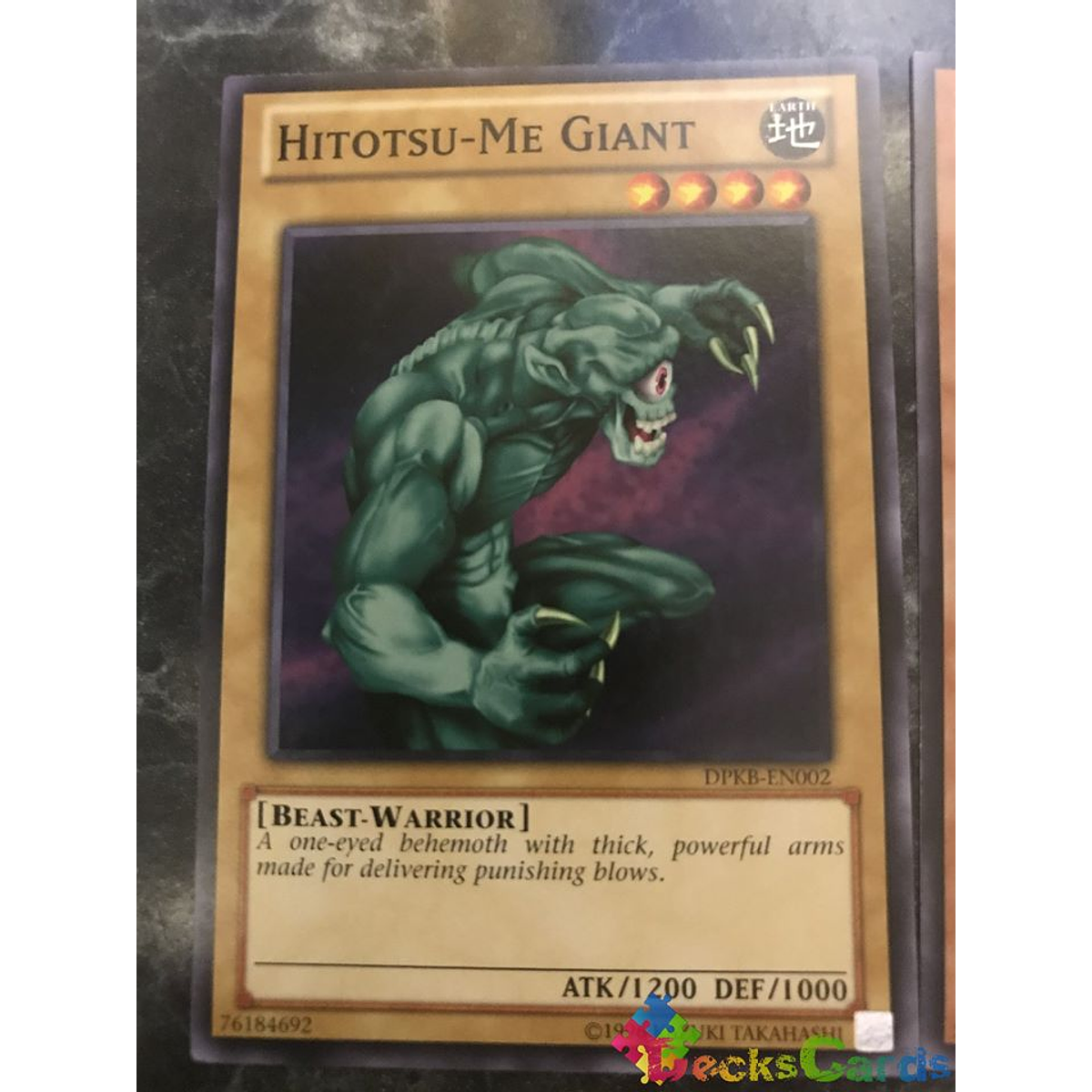 Hitotsu-Me Giant - DPKB-EN002 - Common Unlimited