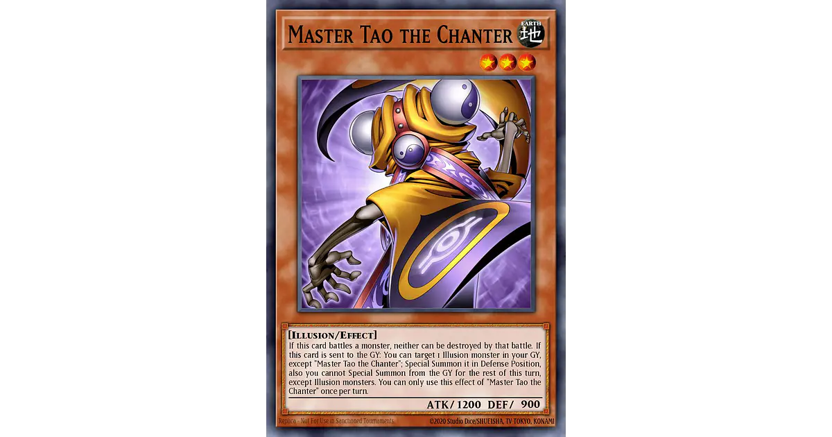 Master Tao the Chanter - PHRE-EN012 - Rare 1st Edition