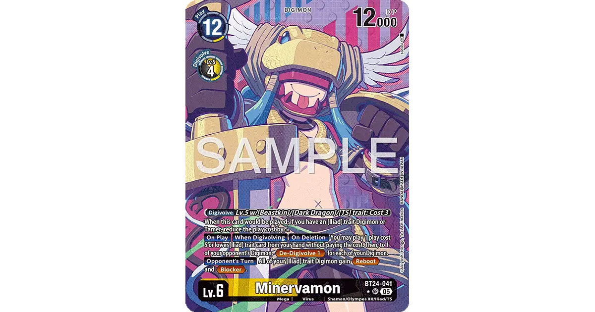 BT24-041 (Alternate Art) Minervamon