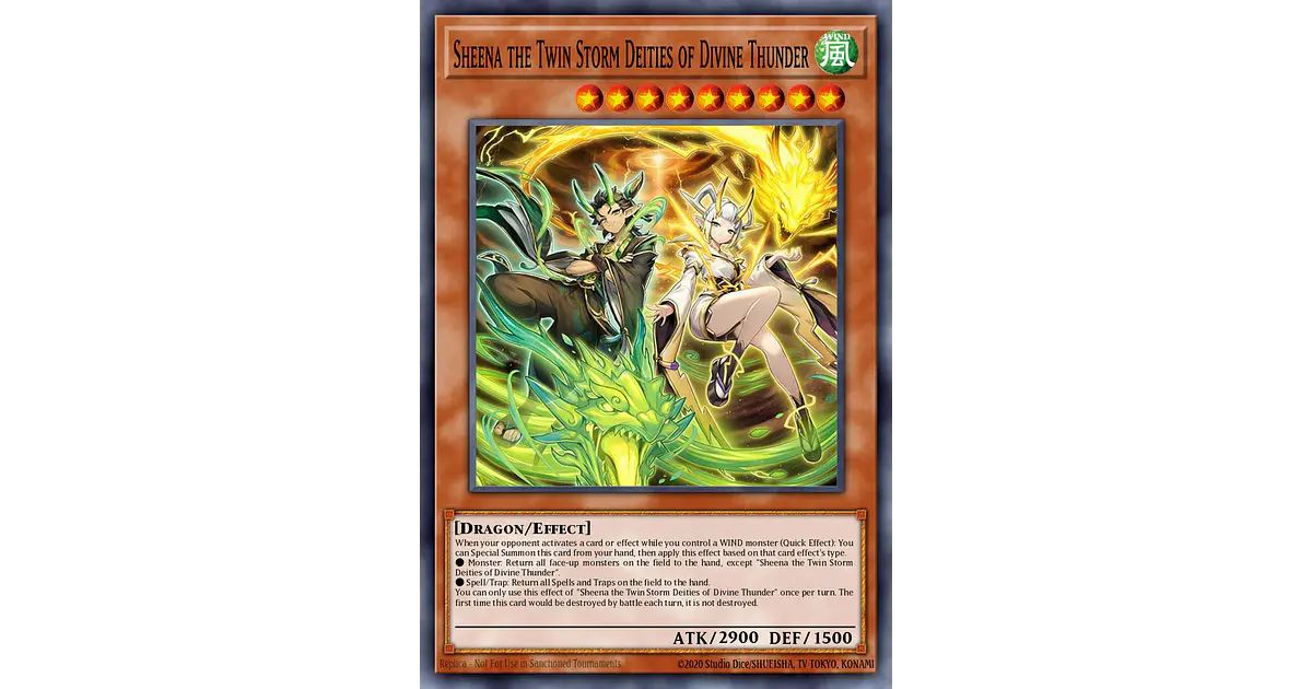 Shiina, Twin Tempest of Celestial Thunder - BPRO-EN027