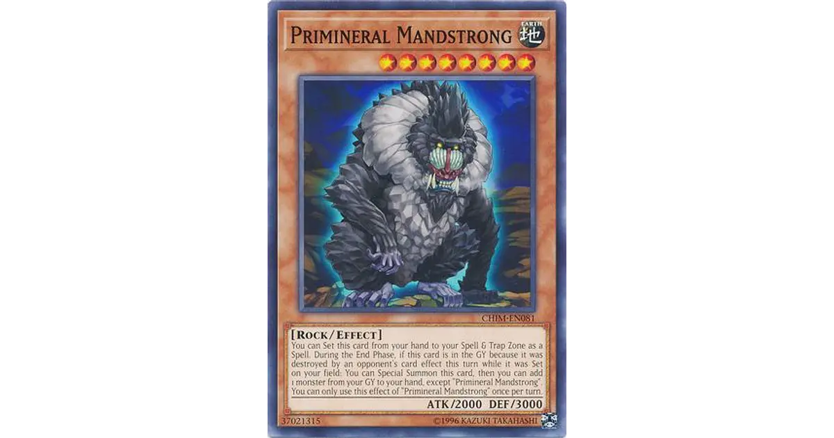 Primineral Mandstrong - CHIM-EN081 - Common Unlimited