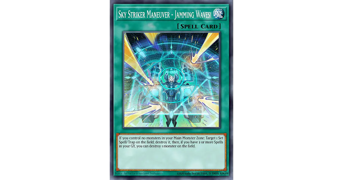 Sky Striker Maneuver - Jamming Waves! - L26D-ENS12 - Comm...