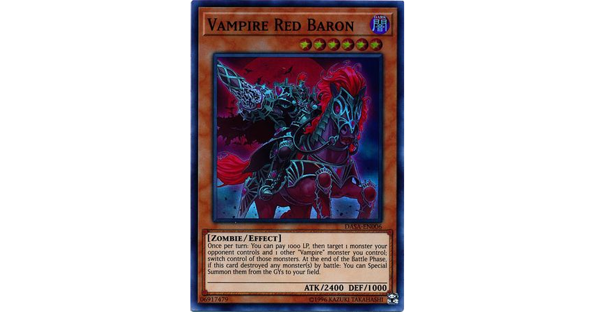 Vampire Red Baron - DASA-EN006 - Super Rare Unlimited