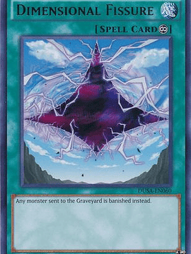 Dimensional Fissure - BLMR-EN088 - Ultra Rare 1st Edition