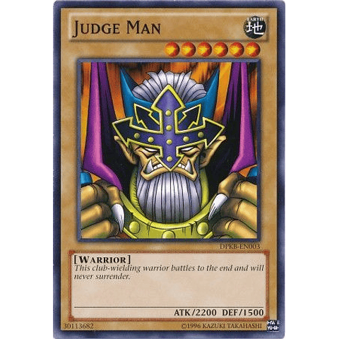 Judge Man - DPKB-EN003 - Common Unlimited