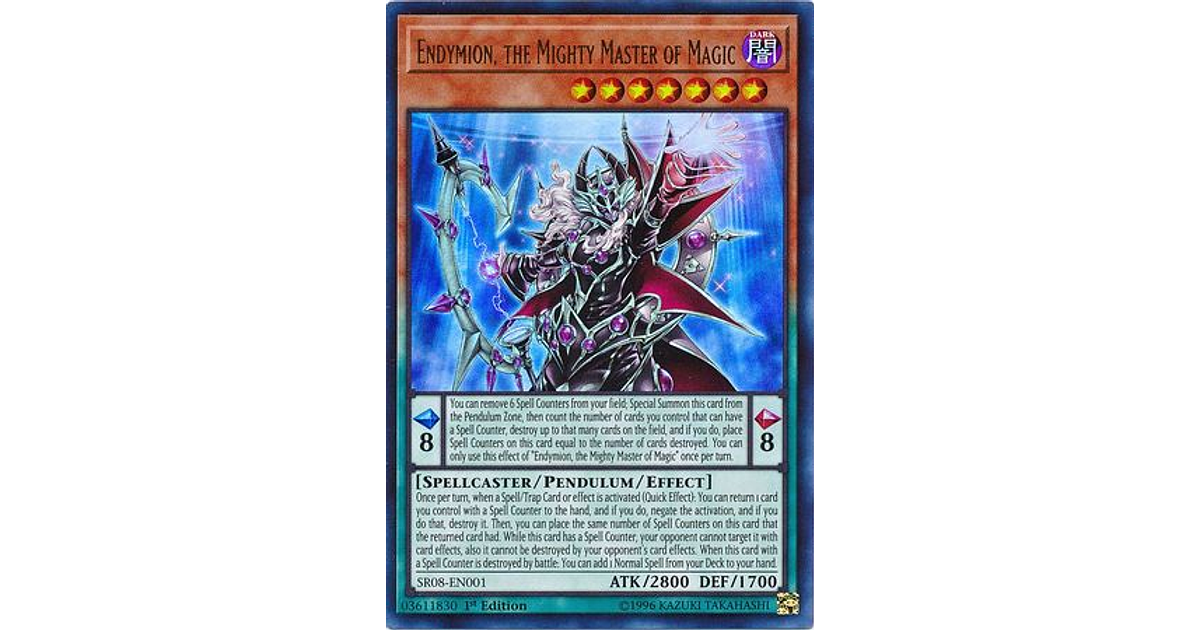 Endymion, the Mighty Master of Magic - SR08-EN001 - Ultra...