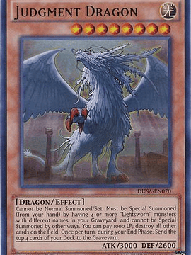Judgment Dragon - BLC1-EN012 - Ultra Rare 1st Edition