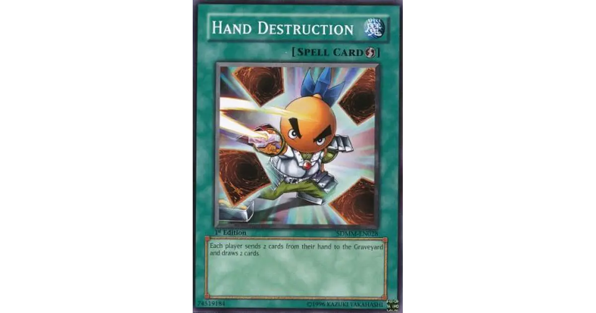 Hand Destruction - SDMM-EN028 - Common 1st Edition