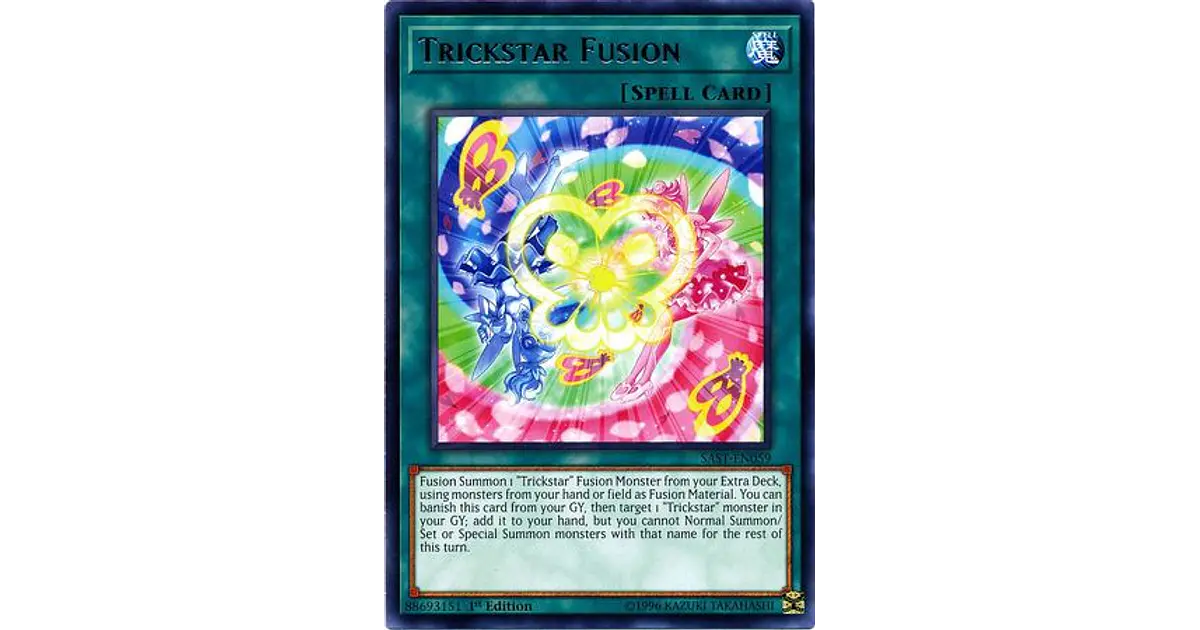 Trickstar Fusion - SAST-EN059 - Rare 1st Edition