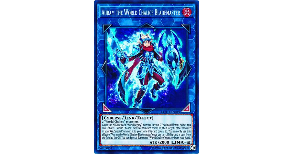 Auram the World Chalice Blademaster - COTD-EN049 - Super ...