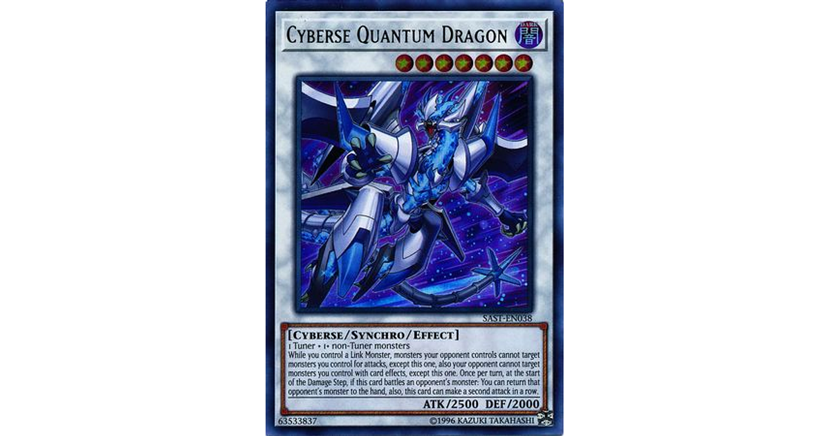 Cyberse Quantum Dragon - SAST-EN038 - Ultra Rare Unlimited