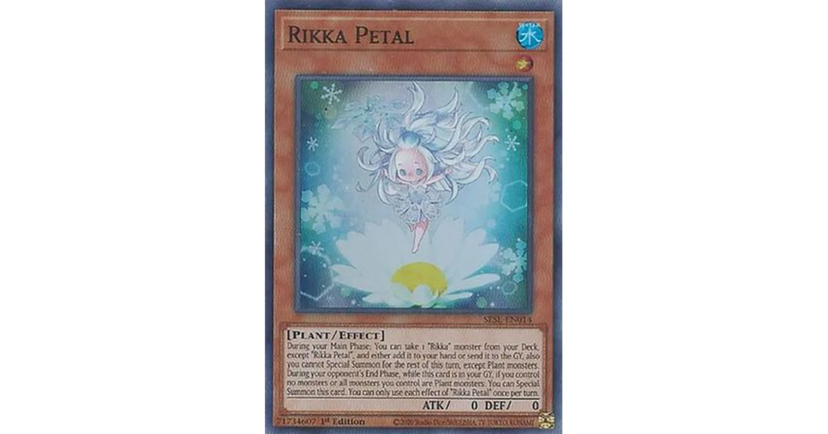 Rikka Petal - SESL-EN014 - Super Rare 1st Edition