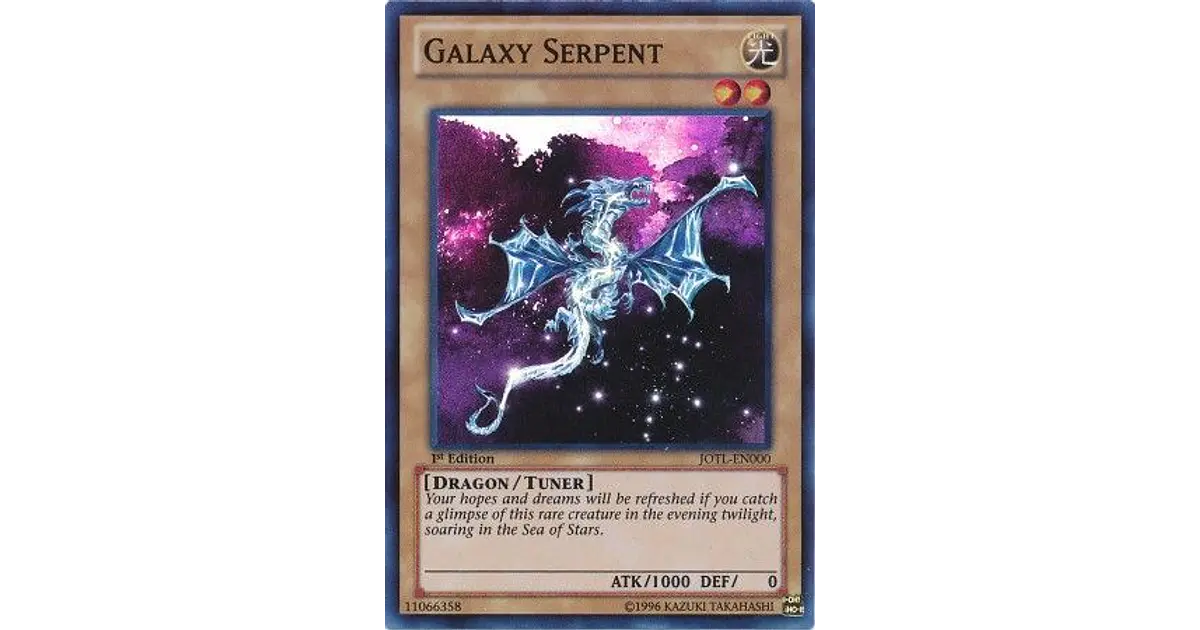 Galaxy Serpent - JOTL-EN000 - Super Rare 1st Edition