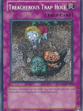 Treacherous Trap Hole - MAZE-EN066 - Rare 1st Edition