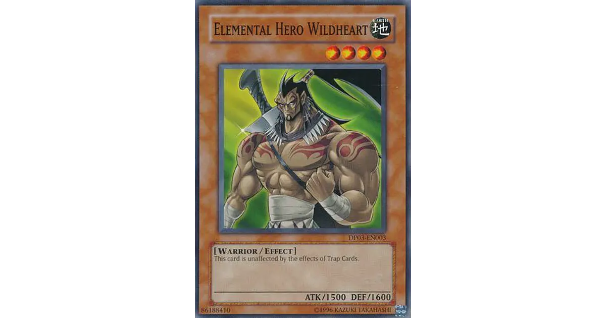 Elemental Hero Wildheart - DP03-EN003 - Common Unlimited