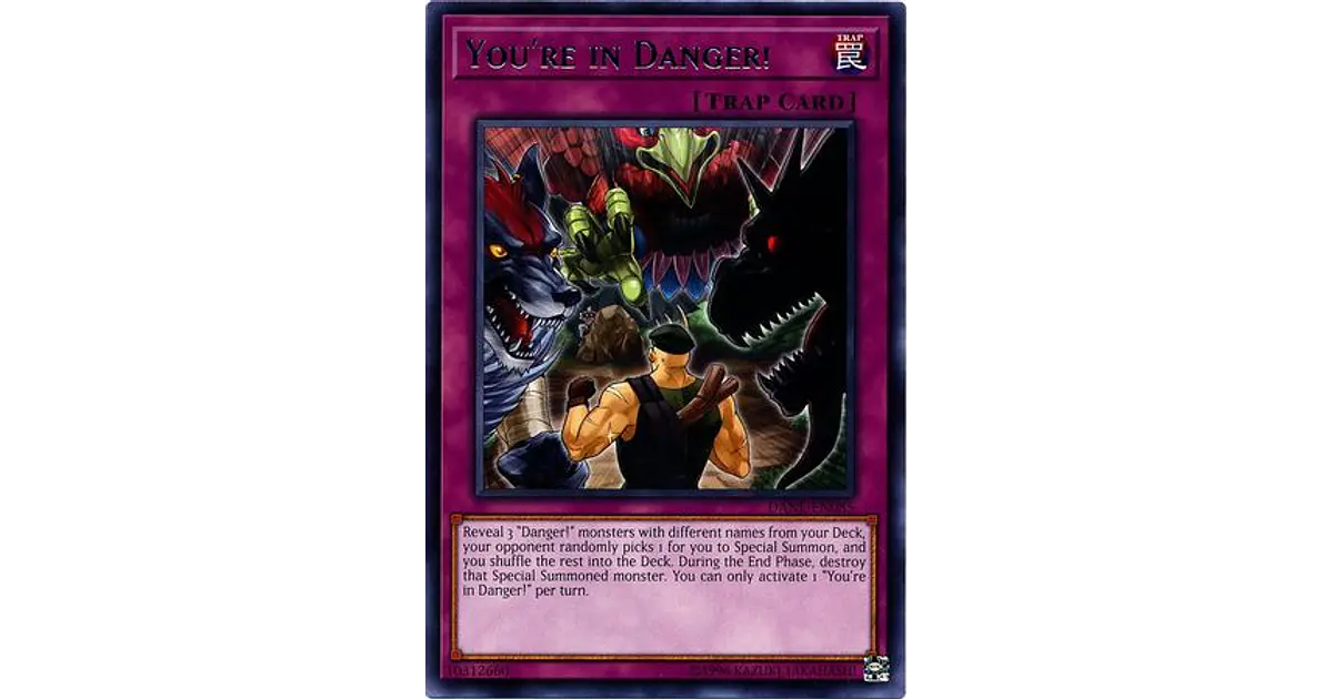 You're in Danger! - DANE-EN085 - Rare Unlimited