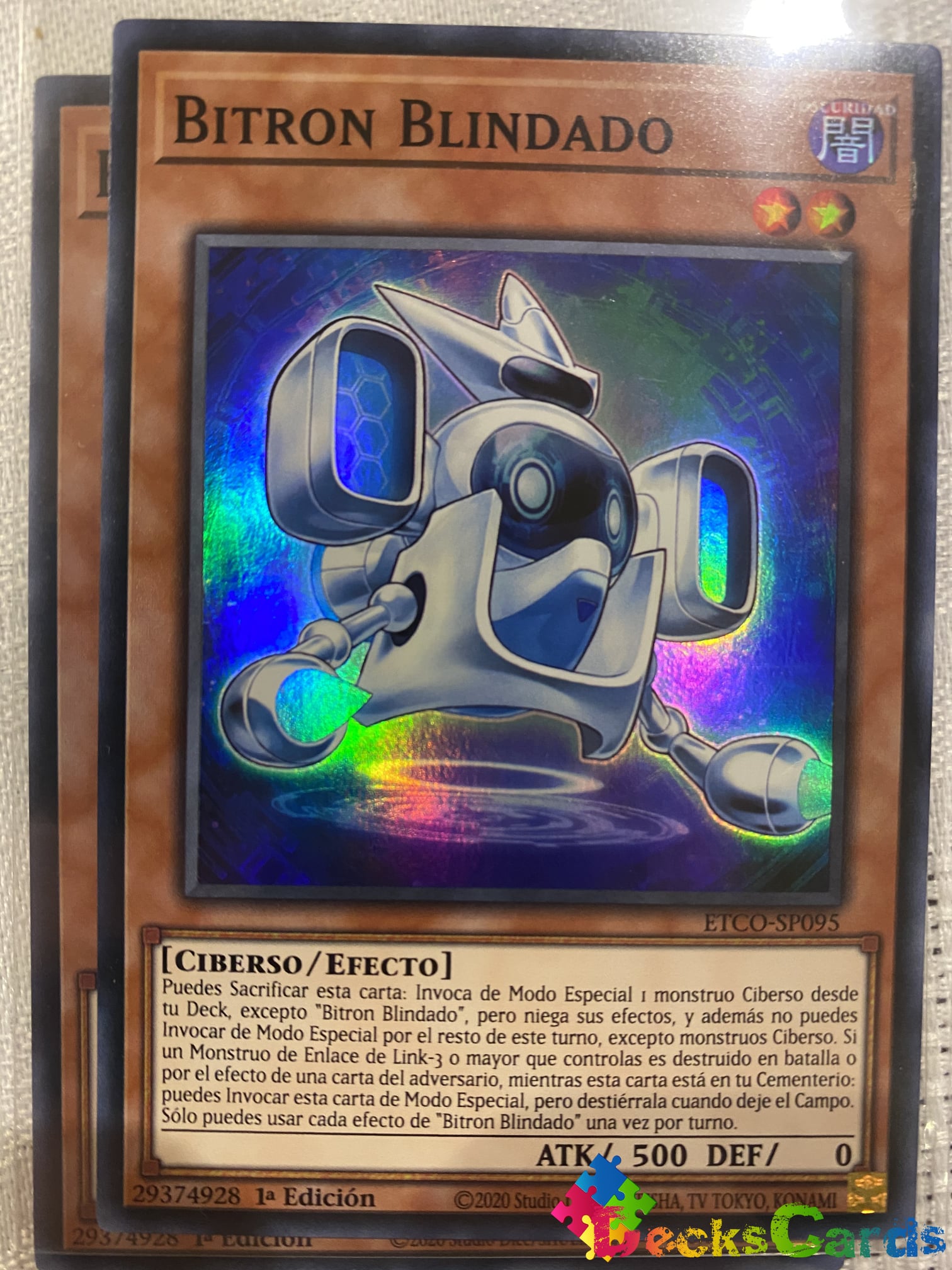 Armored Bitron - ETCO-EN095 - Super Rare 1st Edition