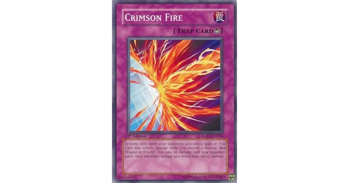 Crimson Fire - RGBT-EN064 - Common 1st Edition