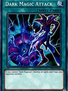 Dark Magic Attack - SBC1-ENG15 - Common 1st Edition