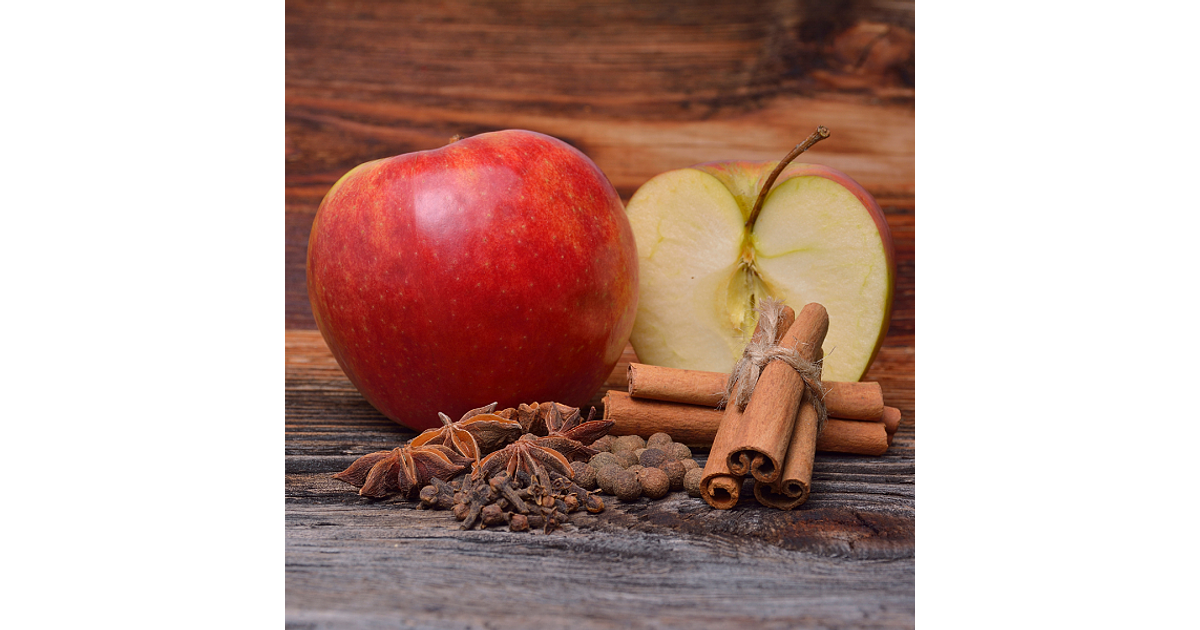 Perfume Para Telas Canela Manzana Roja