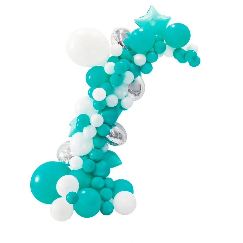 Set 68 Globos Turquesa