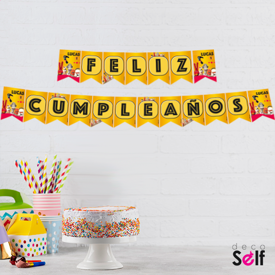 Banderín Feliz Cumpleaños 31 Minutos